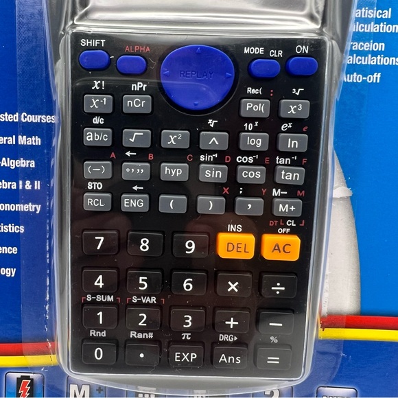 A+Homework | Other | Scientific 24 Function Calculator 2 Line Display ...